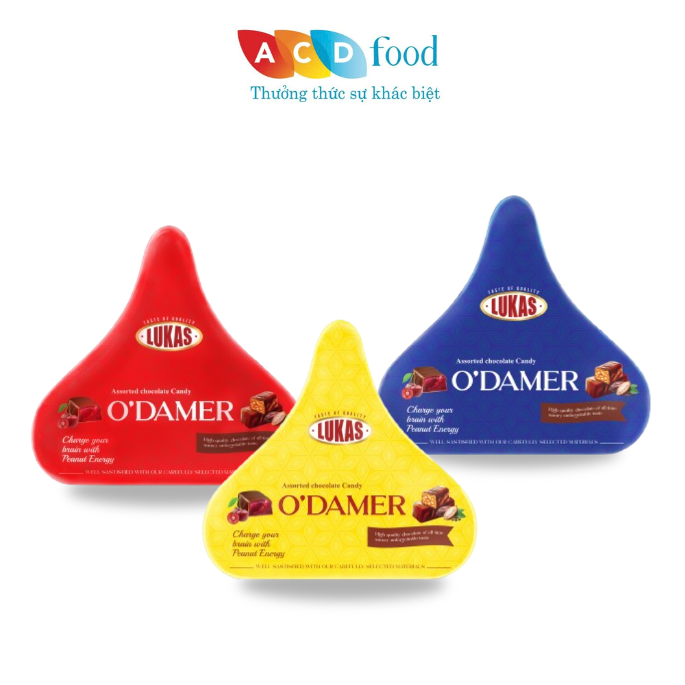 Kẹo Socola hộp thiếc O'Damer ACD Food - Socola hộp thiếc hình giọt nước ...