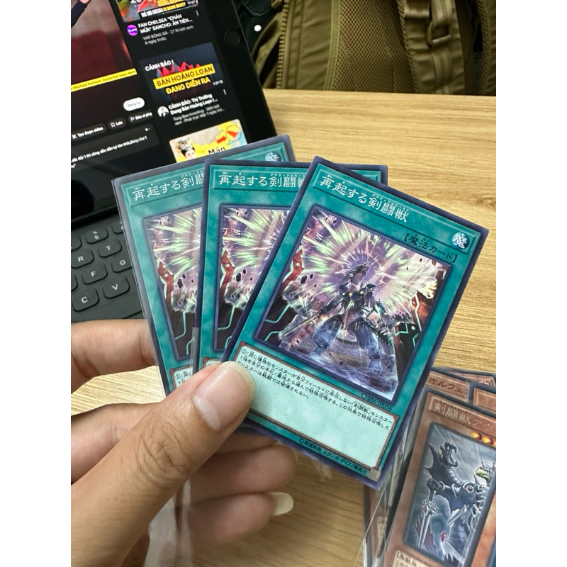 ( 20241026 ) Thẻ bài Yugioh chính hãng Gladiator Beast's Comeback CHIM-JP056 | Shopee Việt Nam