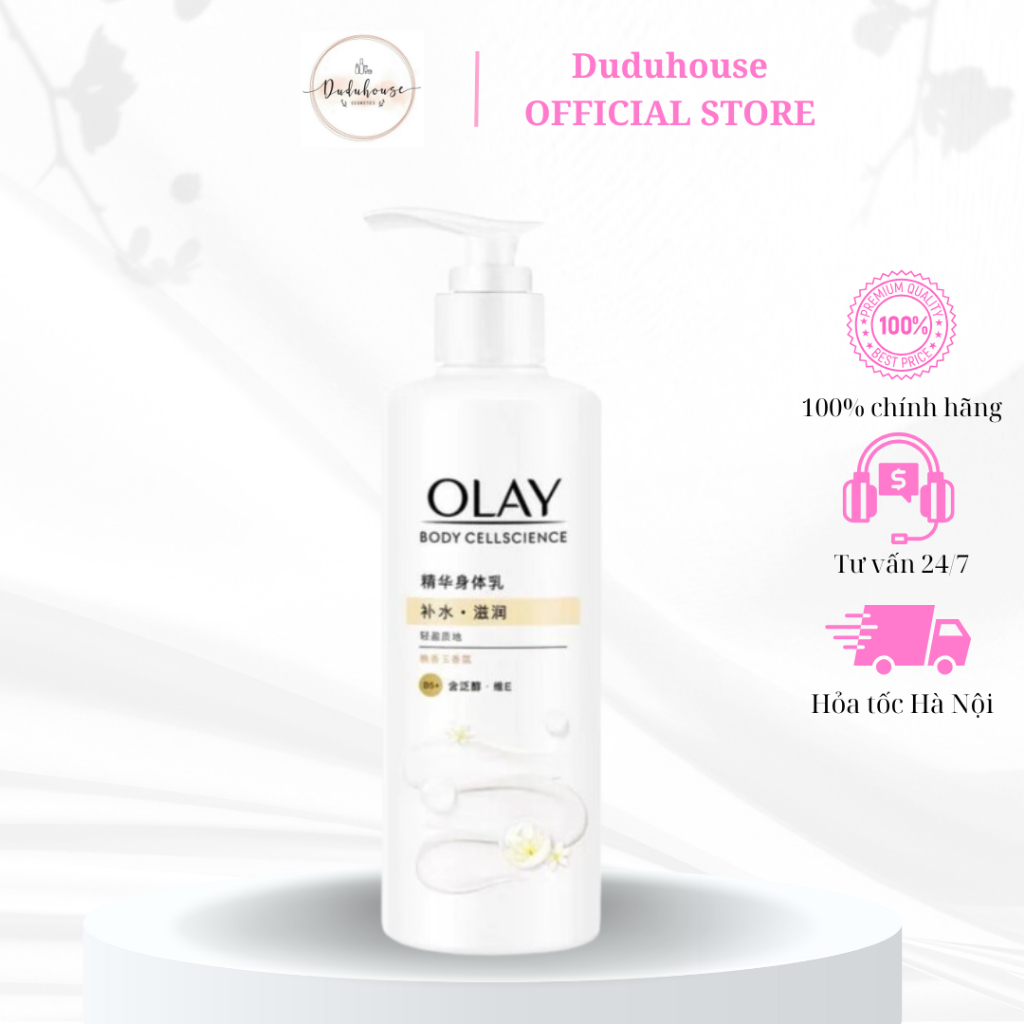 Dưỡng Thể OLAY Body Cellscience B5 + Vitamin E Cấp ẩm, Làm Dịu, Sáng da ...