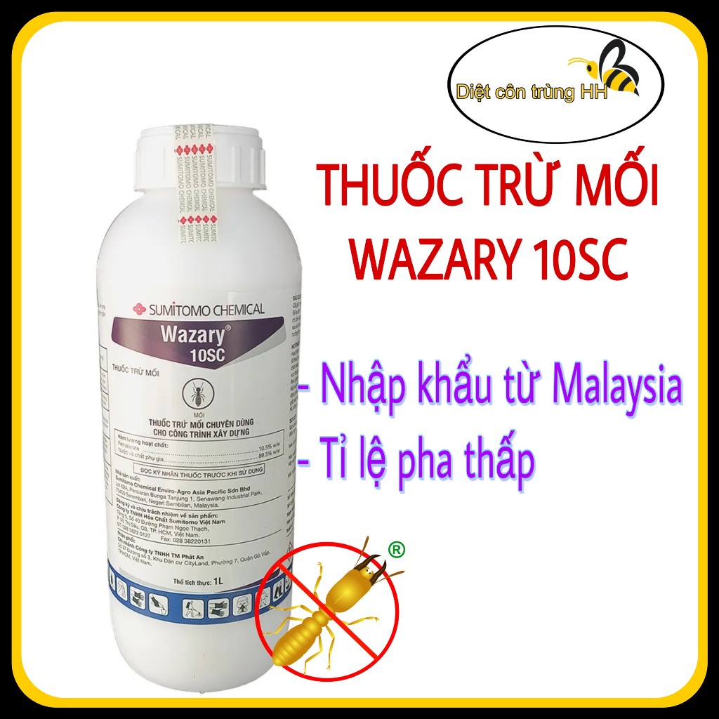 Thuốc trừ mối chuyên nghiẹp từ hãng Sumitomo Nhật Bản - WAZARY 10SC ...