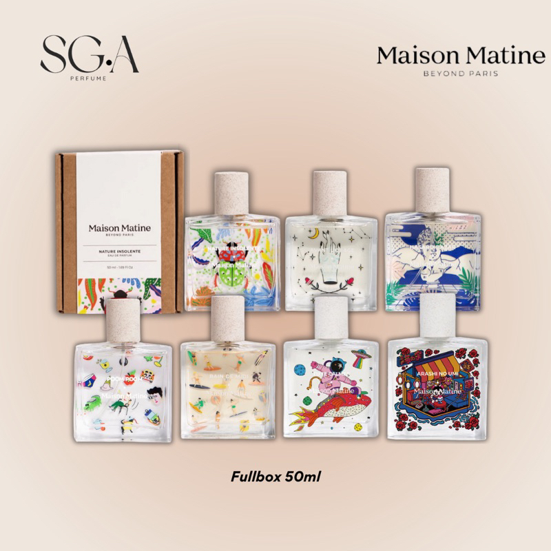 Maison Matine • Warni Warni , Arashi No Umi, Nature Insolente ...