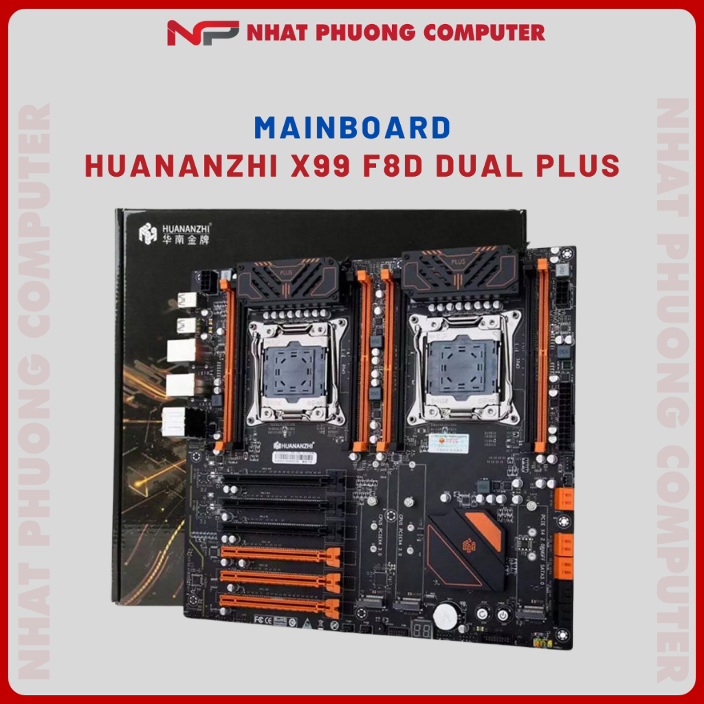MAIN X99 HUANANZHI F8D DUAL PLUS NEW BẢO HÀNH 12 THÁNG | Shopee Việt Nam