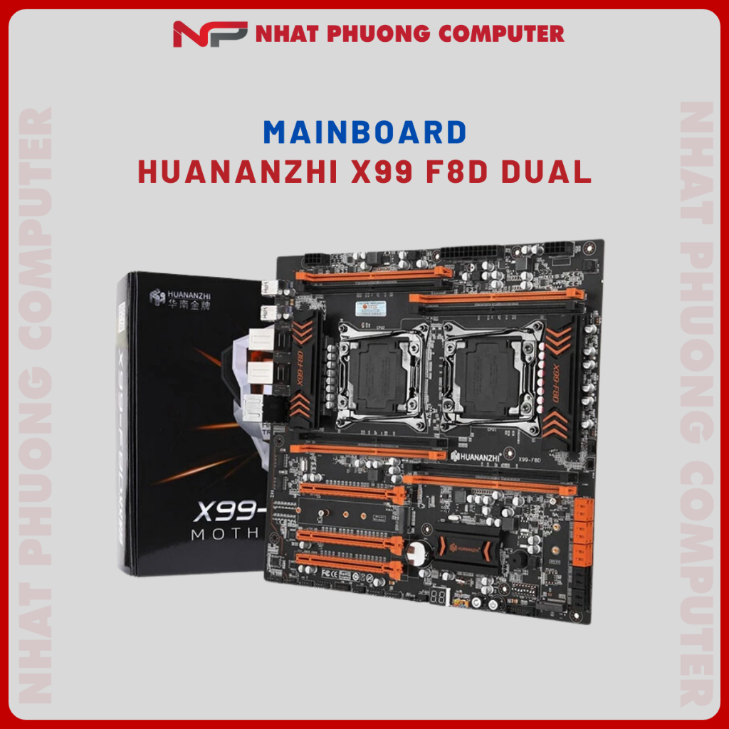 MAIN X99 HUANANZHI F8D DUAL CPU NEW BẢO HÀNH 12 THÁNG | Shopee Việt Nam