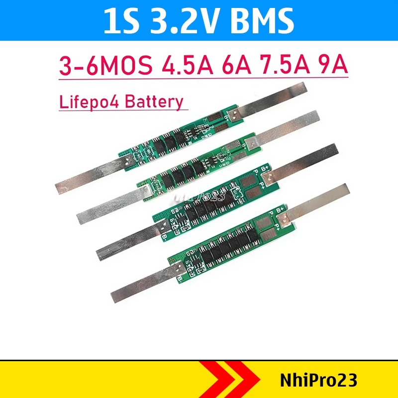 Mạch sạc và bảo vệ pin 1S 3.2V LiFePO4 - Lithium Sắt Photphat - Pin 32650 | Shopee Việt Nam