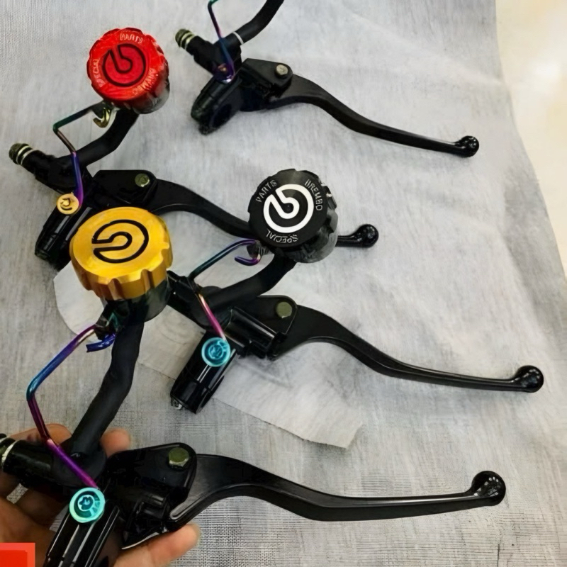 Tay Thắng Bình Dầu Rời [HÀNG ĐẸP] Độ Xe Máy, Pat Bình Dầu Titan 7 Màu - tay dầu âm xe máy - tay ...