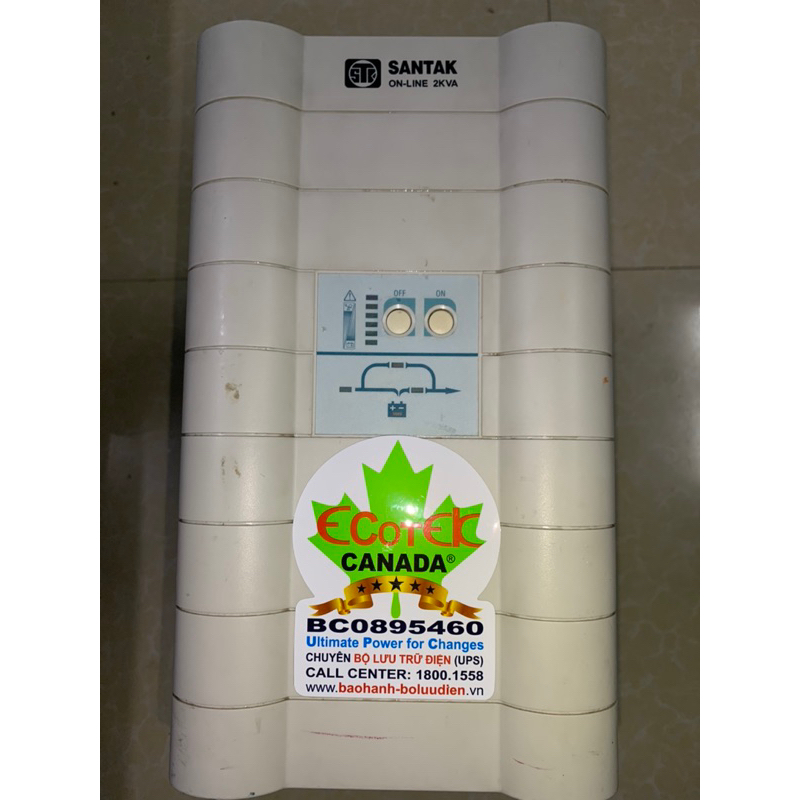 Bộ lưu điện (ups) Santak Online C2K cũ không bình | Shopee Việt Nam