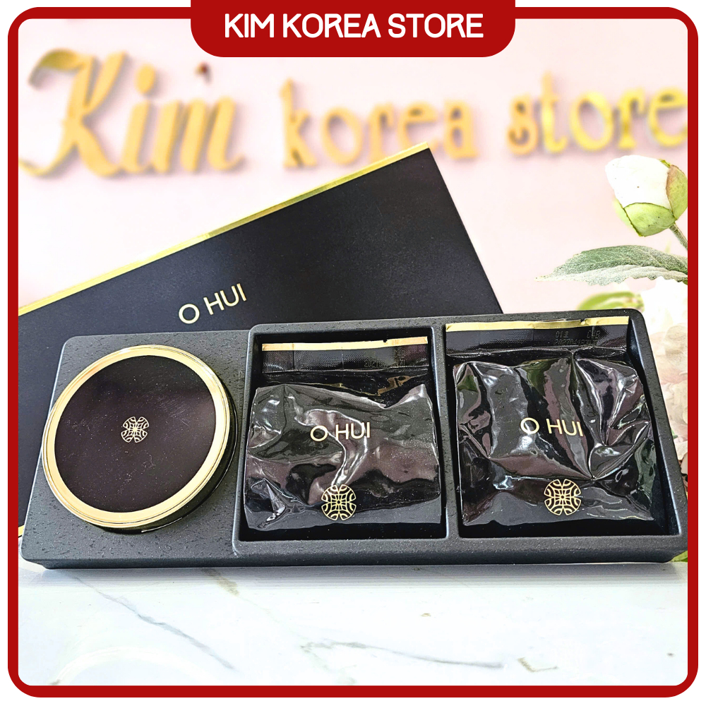 Phấn nước Ohui đen kiềm dầu⚡CHÍNH HÃNG⚡Cover mesh cushion che khuyết điểm, mịn lì, kiểm soát bã ...