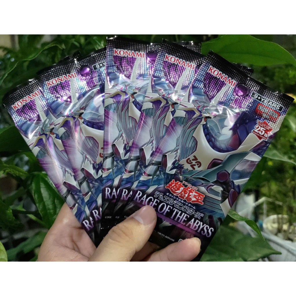 [KW2 Yugioh] [EN-AE] 1 Gói Pack YugiOh! Rage of the Abyss Booster Pack ROTA Asian English 1st ...