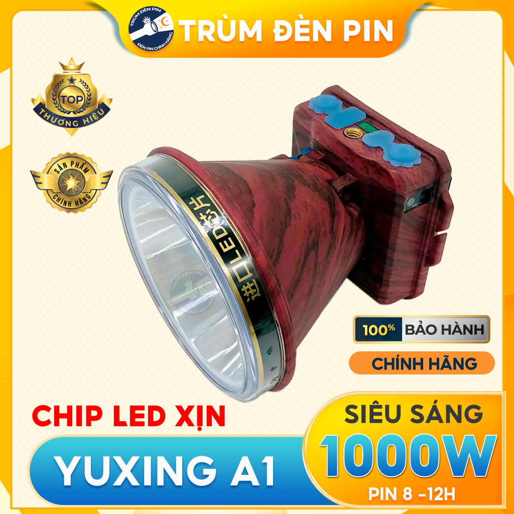 Đèn Pin Đội Đầu Siêu Sáng 1000W YUXING A1 LED, Chiếu Xa, Chống Nước ...