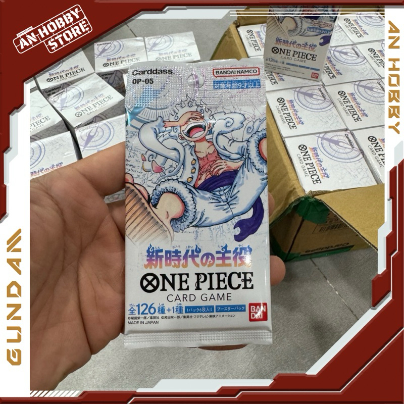 Pack thẻ bài One Piece 05 - 07 - 08 - 09 bản tiếng Nhật chính hãng ...