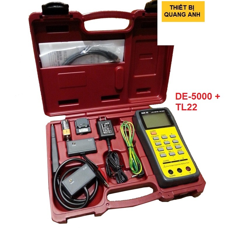 Thiết bị đo điện trở, tụ điện, cuộn cảm LCR DEREE DE-5000 | Shopee Việt Nam