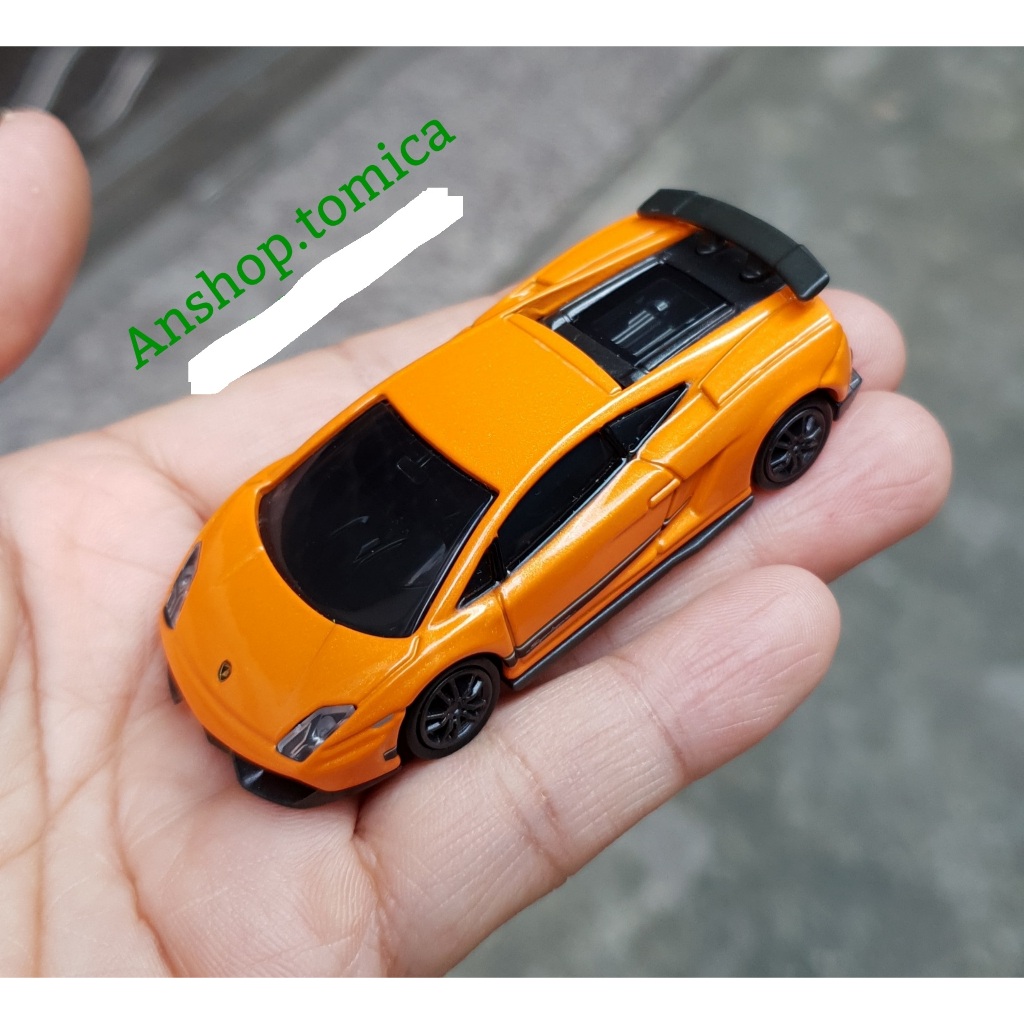 Mô hình xe Lambor premium màu cam tomica Nhật Bản | Shopee Việt Nam