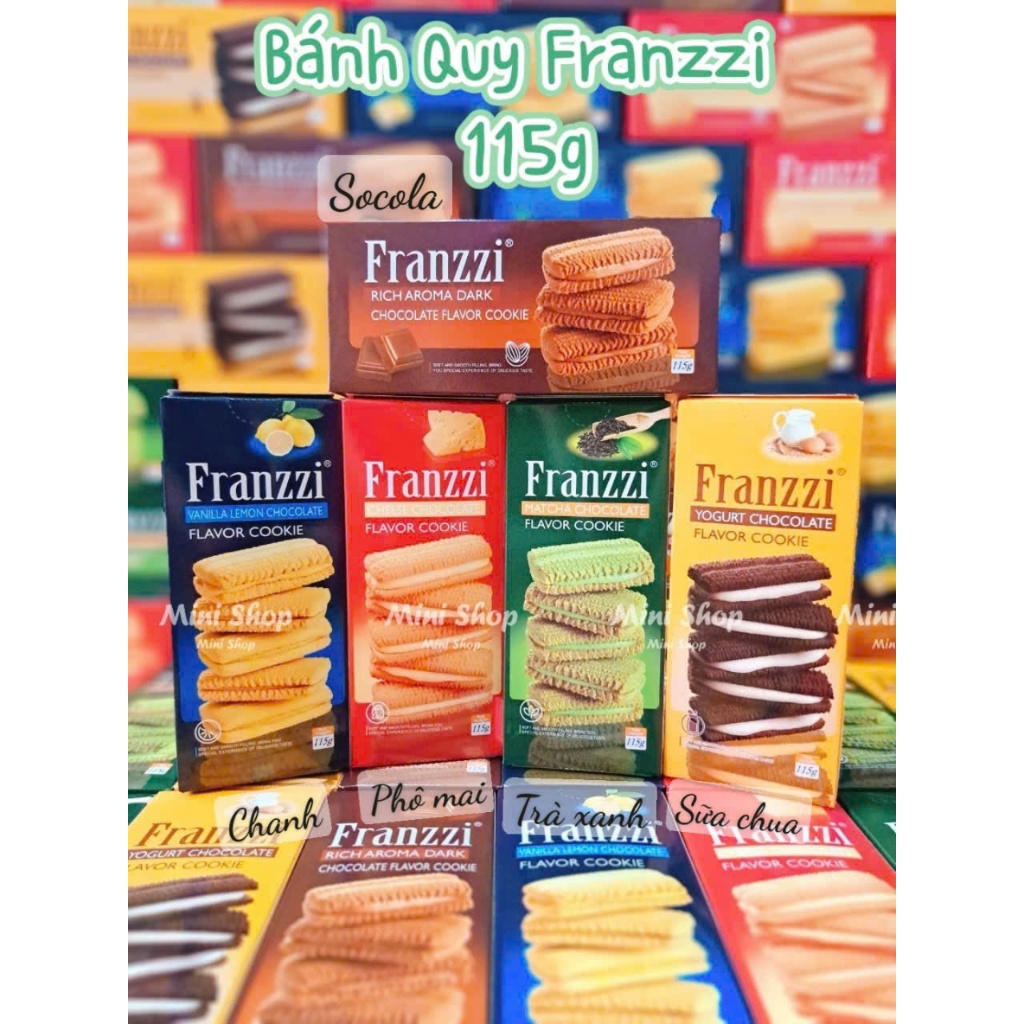 Bánh Quy Franzzi Kem 115G | Shopee Việt Nam