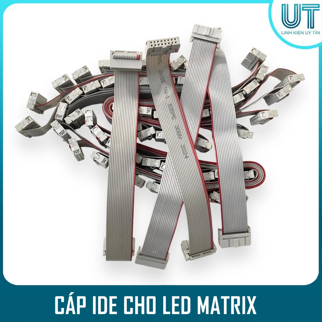 Cáp tín hiệu cho LED ma trận - Cáp IDE 16 tín hiệu chuẩn ổn định cho ...