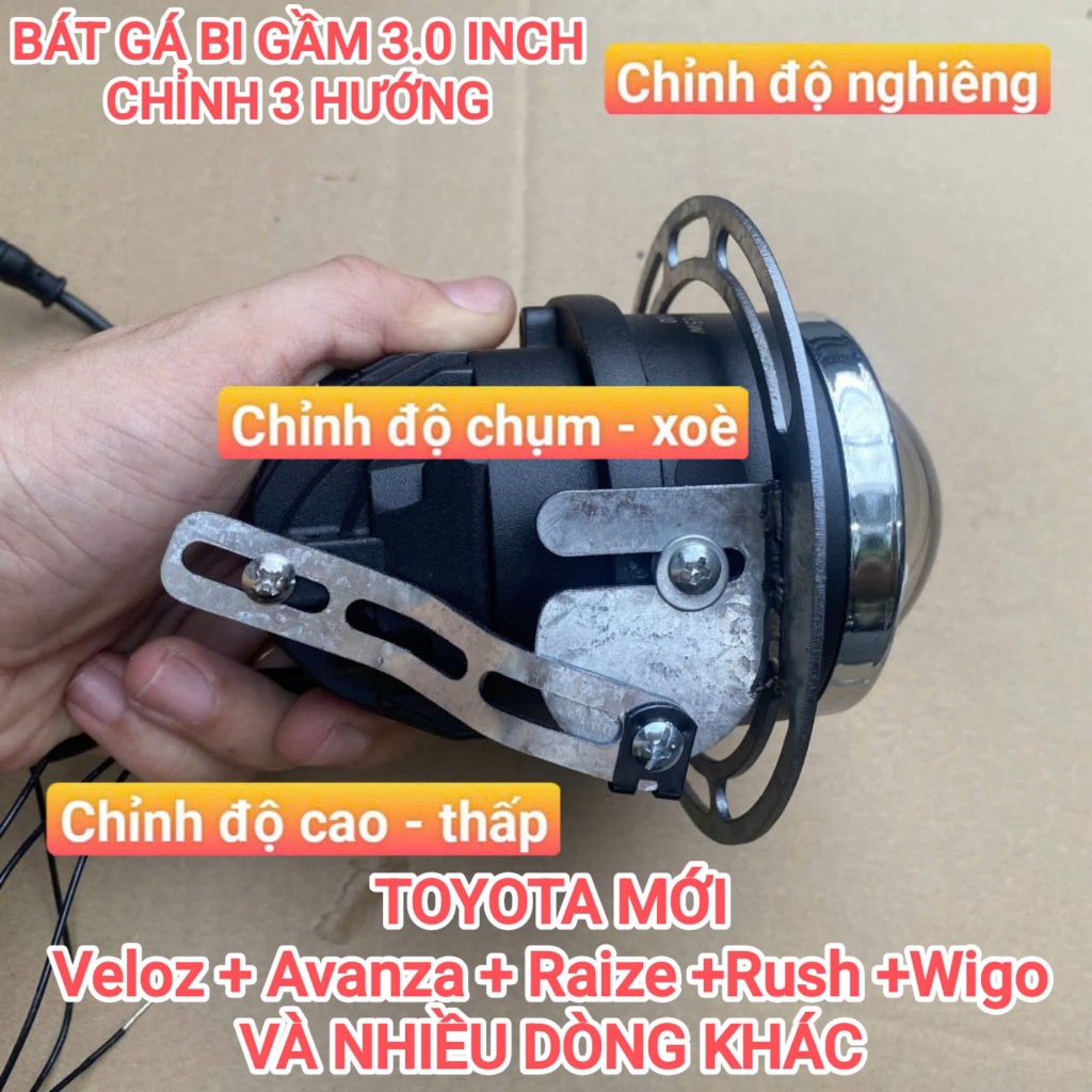 Cặp Bát gá bi gầm cho xe Toyota Veloz, Avaza, Wigo, Raize, Rush không ...