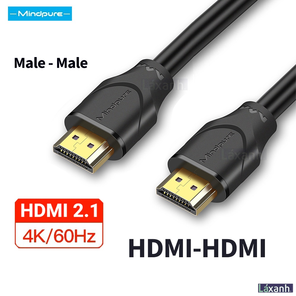 Cáp HDMI HDMI2.1 cable 4k 60Hz 60fps chân mạ đồng truyền hình ảnh tốt ...