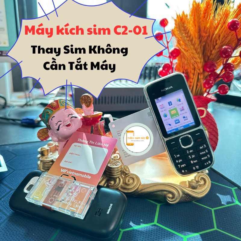 Trọn Bộ Máy Kích Sim Nokia C2-01,Thay Sim Không Cần Khởi Động Máy ( Hỗ ...