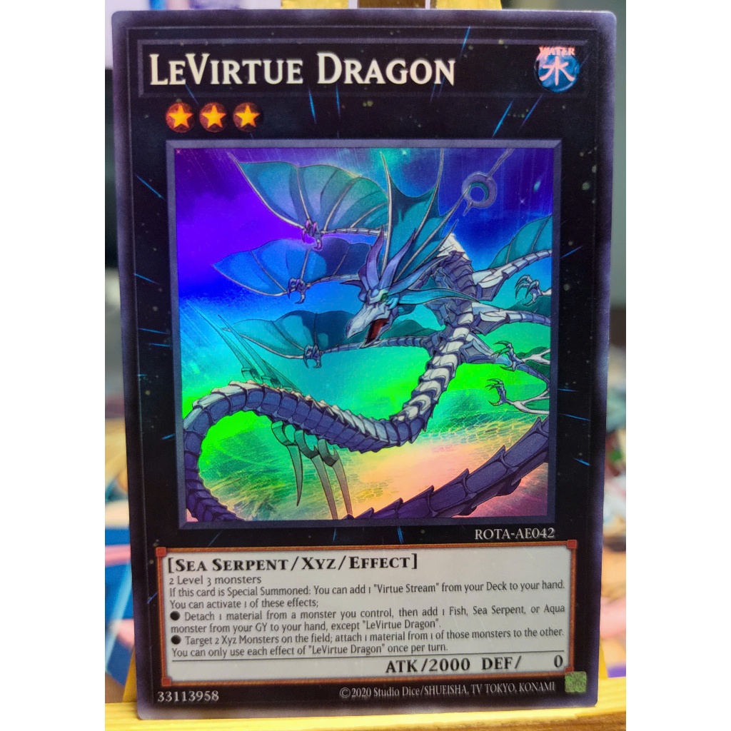 [KW2 Yugioh] [EN-AE] Thẻ bài Rota-AE042 LeVirtue Dragon – Super Rare ...