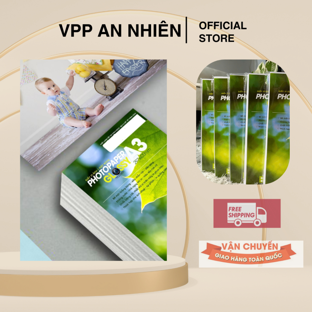 Giấy in ảnh A3 các định lượng 115g, 135g, 160g, 180g, 210g, 230g, 260g, 300g | Shopee Việt Nam
