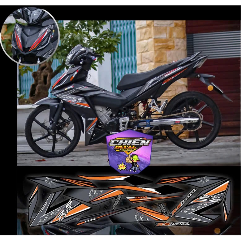 Tem winner v1 RS150 3 lớp , mẫu team winner v1 rời mới nhất phối nhiều ...