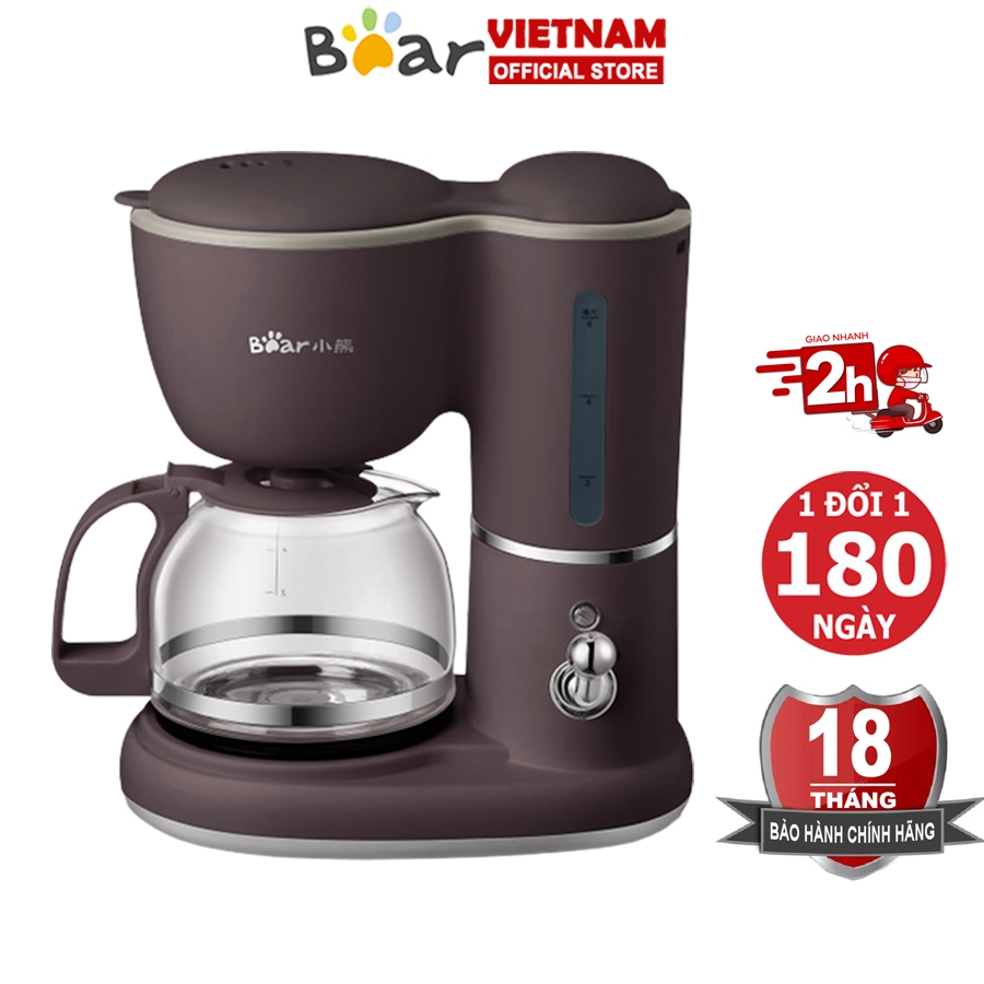 Máy pha cà phê mini Bear KFJ-A06K1/A06Q1, máy pha cafe mini gia đình ...