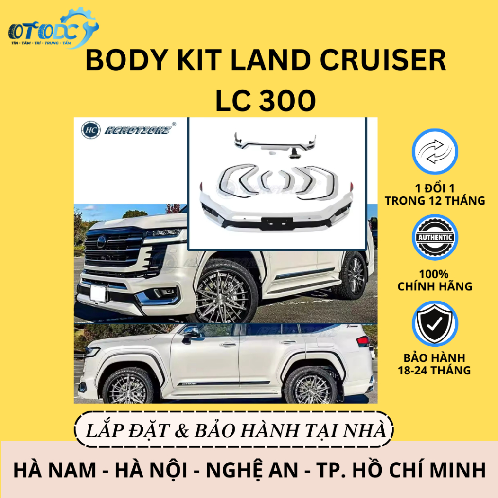 Body Kit LAND CRUISER LC 300 2022 - 2024 | Nâng Cấp LAND CRUISER 2024 ...