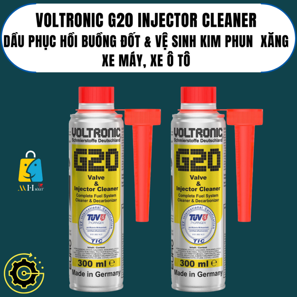 PHỤ GIA VỆ SINH HỆ THỐNG XĂNG NHẬP KHẨU VOLTRONIC G20 VALVE AND INJECTOR CLEANER - VOLTRONIC ...