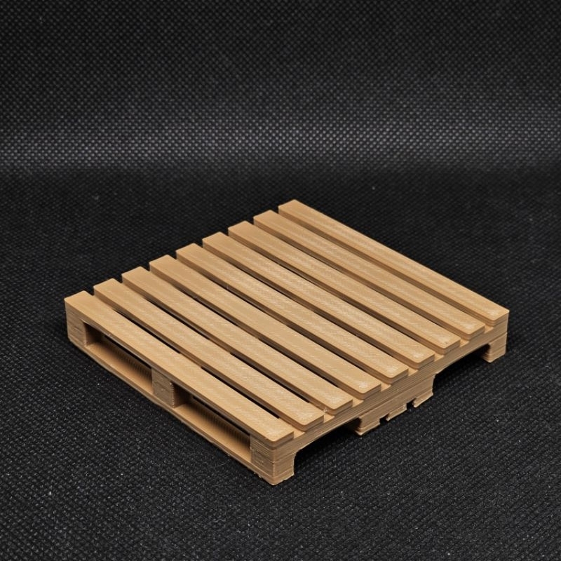 Mô hình pallet mini bằng nhựa, trang trí tiểu cảnh, nhà búp bê, sa bàn ...