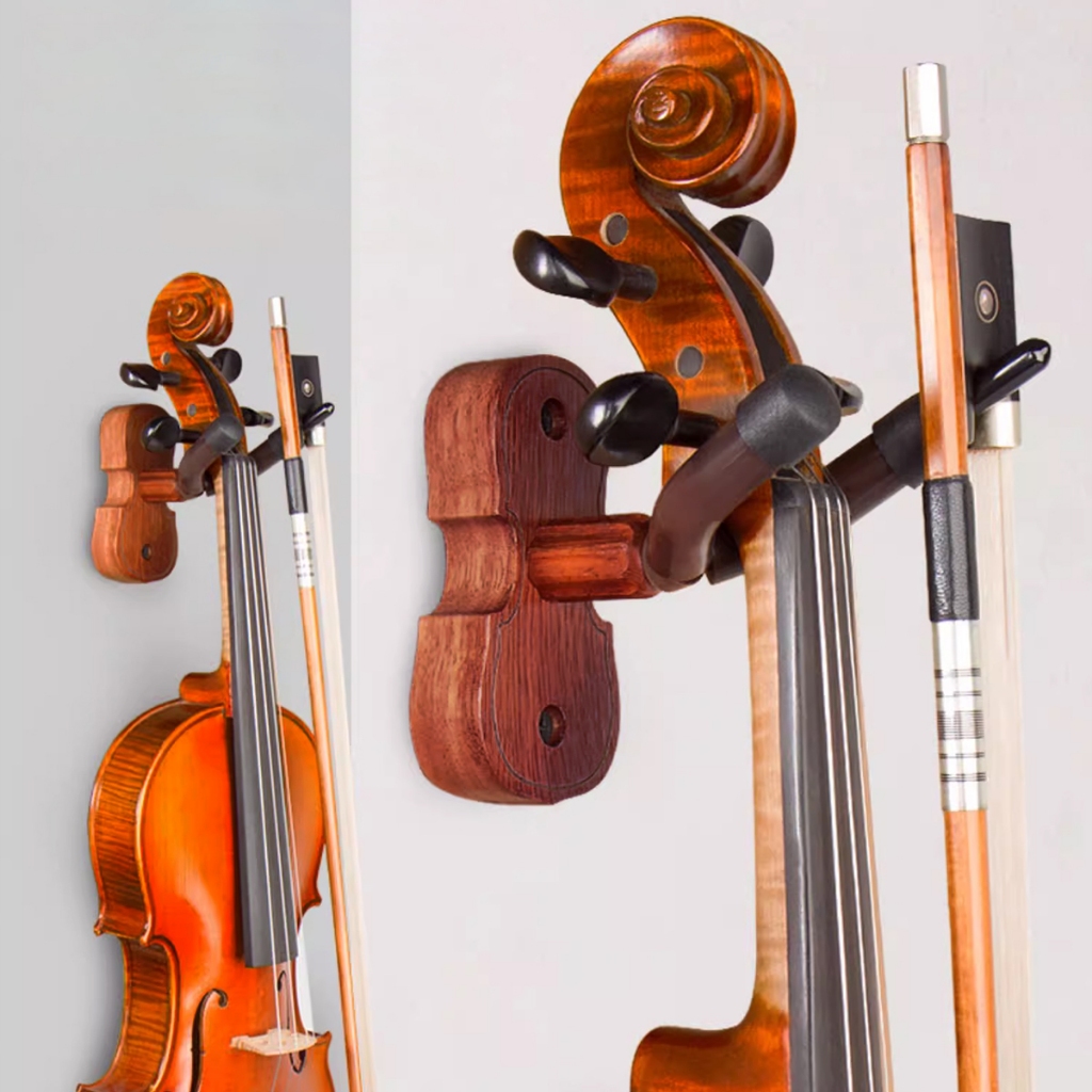 Móc Treo Đàn Violin Viola Bằng Gỗ Mahogany - Giá Đỡ Gắn Tường Tiện Dụng ...