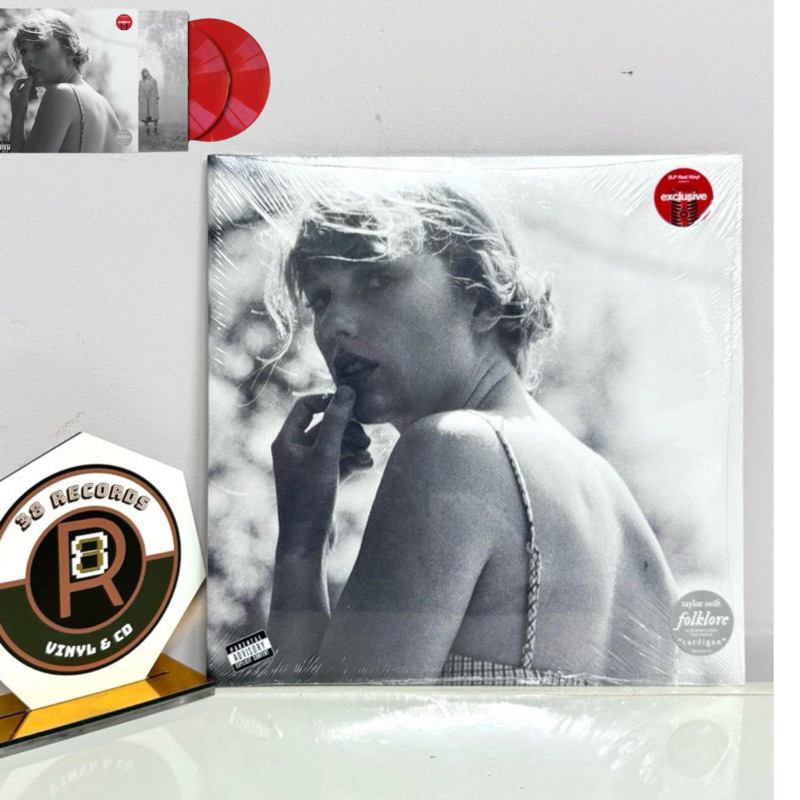 Đĩa than Taylor Swift - folklore (Target Exclusive)- 2LP Red Vinyl ...