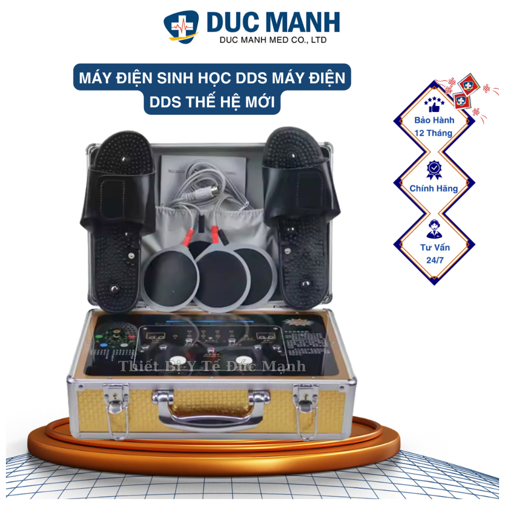 Máy điện sinh học dds thế hệ mới - máy dds 2 giúp massage trị liệu, lưu thông khí huyết | Shopee ...