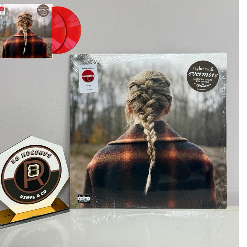 Đĩa Than Taylor Swift - Evermore (Target Exclusive, 2LP Red Vinyl ...