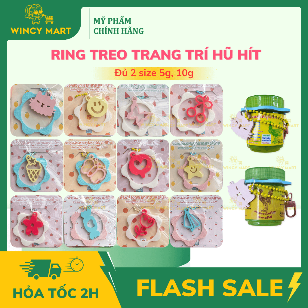 [Không Kèm Hũ Hít] Ring Treo Hũ / Ống Hít Hong Thai / Hongthai Xanh ...