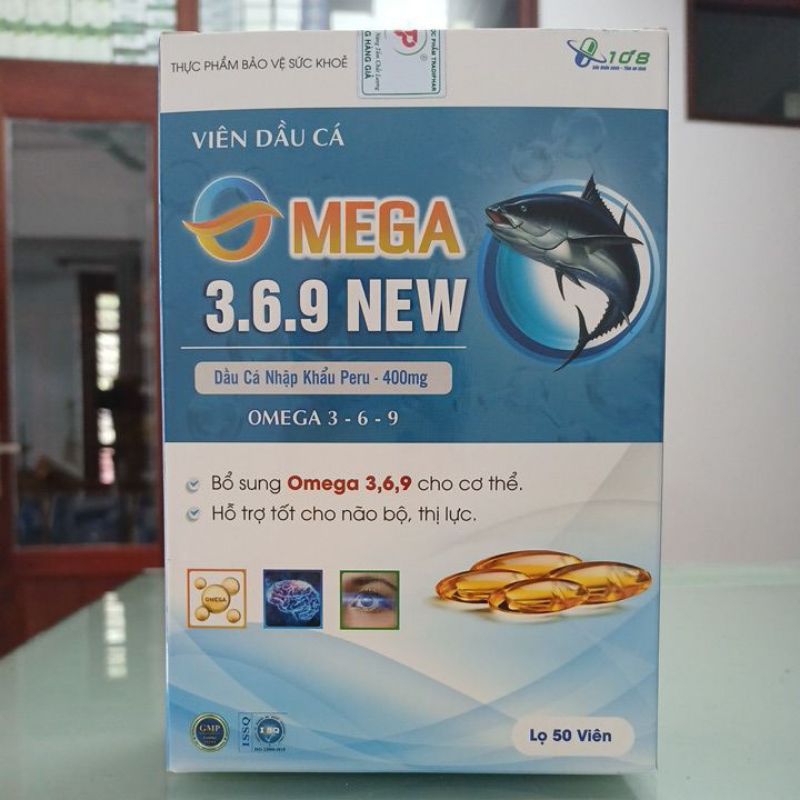 Lọ 50viên dầu cá ALASKA OMEGA 369 bổ sung acid béo Omega3 tăng cường ...
