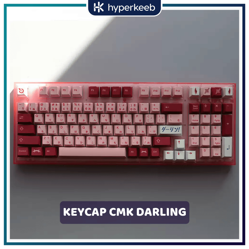 [HOẢ TỐC] Keycap CMK Darling | 129 nút - nhựa PBT dày 1,5mm - in Dye ...