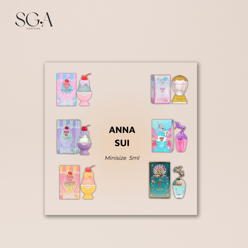 Nước Hoa Mini Anna Sui • Fantasia, Sky, Sundae,… fullbox 5ml | Shopee ...