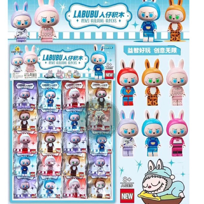 Set 5 Gói Đồ Chơi Lego Labubu Nhân Vật Hoạt Hình, Túi Mù Ngẫu Nhiên ...