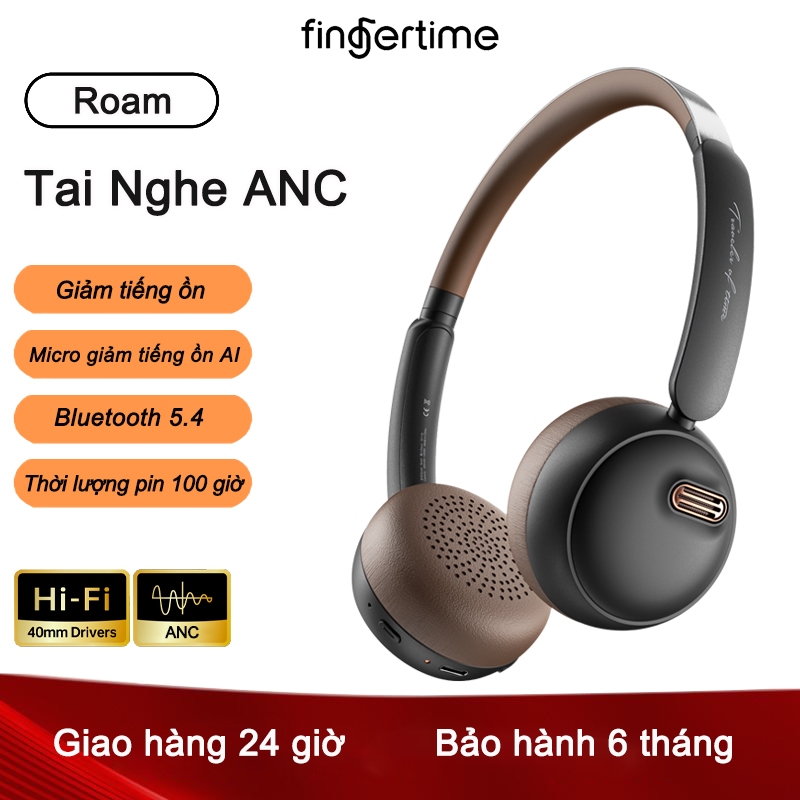 Tai Nghe Không Dây Roam Bluetooth 5.4 Giảm Tiếng Ồn Chủ Động Micro ENC ...