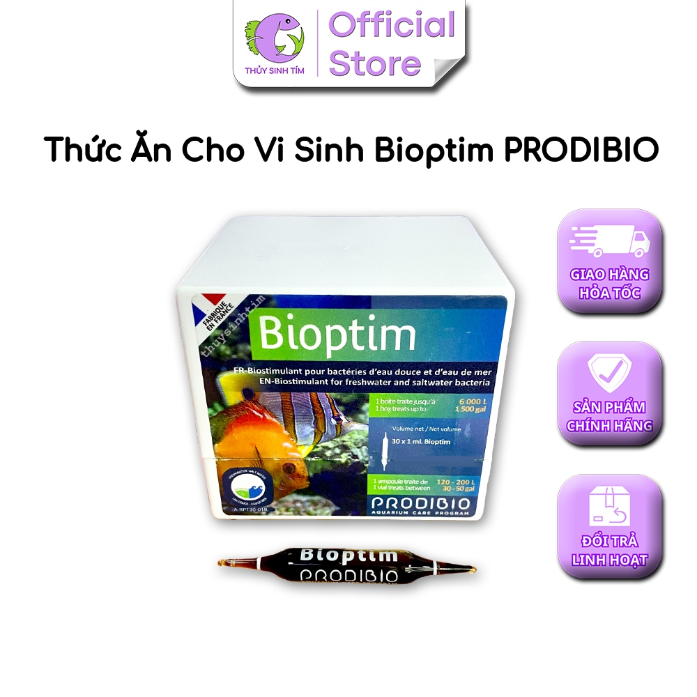 Thức Ăn Cho Vi Sinh PRODIBIO Bioptim & BioTrace (1 ống) | Shopee Việt Nam