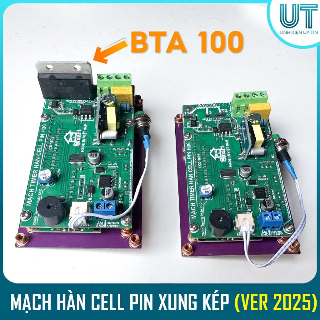 Mạch timer hàn CELL XUNG KÉP H36 & H397 - Mạch chế máy hàn CELL PIN ...