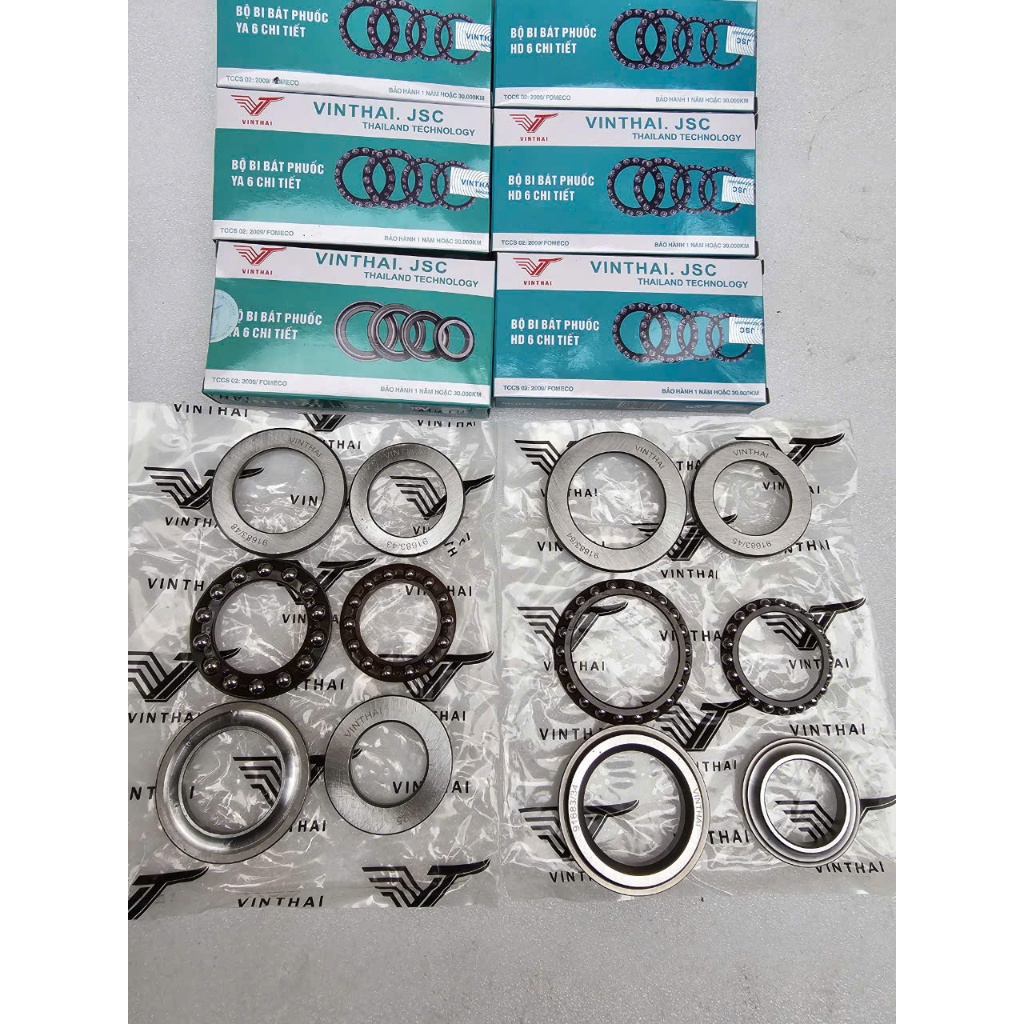Bát Phốt Chén Cổ VINTHAI Cho Xe Máy Honda Và Yamaha 6 Chi Tiết PTXM-TDP ...