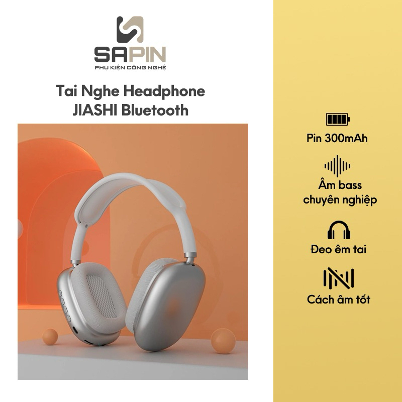 Tai Nghe Headphone Bluetooth kèm dây -Vip Sapin nghe siêu êm | Shopee ...