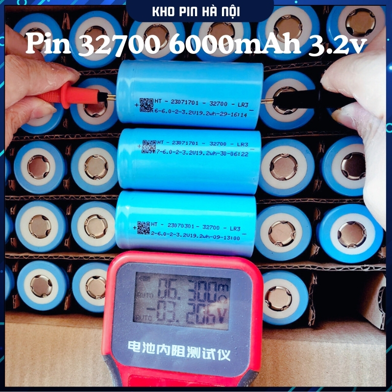 Pin 32700 6000mah 3.2v nội trở 5 - 8mΩ dòng xả liên tục 20a hàng mới 100% nhập khẩu chuyên dùng ...