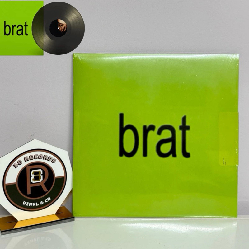 Đĩa Than Charli XCX - BRAT (Translucent Black Vinyl) | Shopee Việt Nam