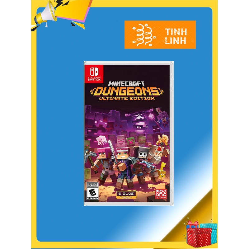Game Minecraft Dungeons Ultimate Edition - Nintendo Switch | Shopee ...