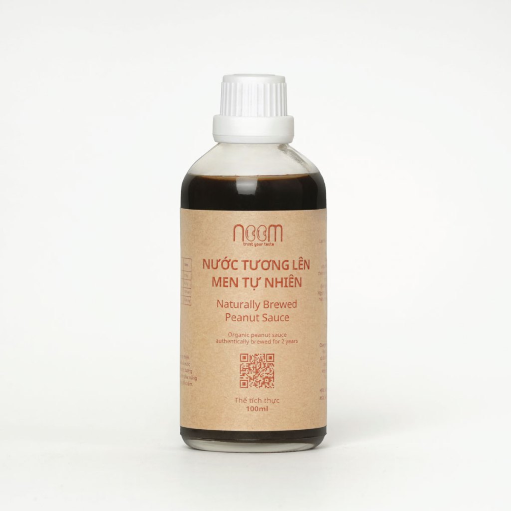 Nước Tương Lên Men Tự Nhiên Noom 100% Lạc (đậu phộng) hữu cơ và muối ...
