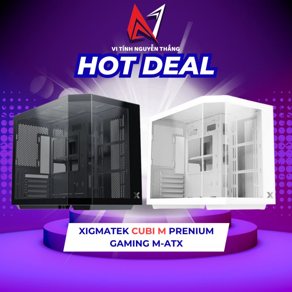 [FREE SHIP] VỎ CASE XIGMATEK CUBI-M (PREMIUM GAMING M-ATX) - BLACK ...