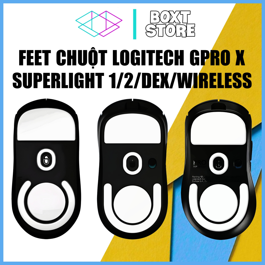Mouse Feet PTFE WHITE ICE Cho Chuột Logitech Gpro X Superlight 2 DEX Wireless - Feet Gpro X ...