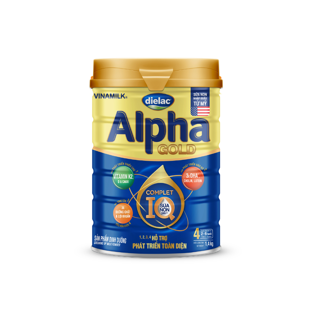 Sữa Bột Vinamilk Dielac Alpha Gold số 1/2/3/4 lon 850g | Shopee Việt Nam
