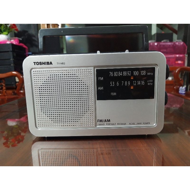 ĐÀI RADIO TOSHIBA TY-HR2 ĐỂ BÀN CHÍNH HÃNG | Shopee Việt Nam